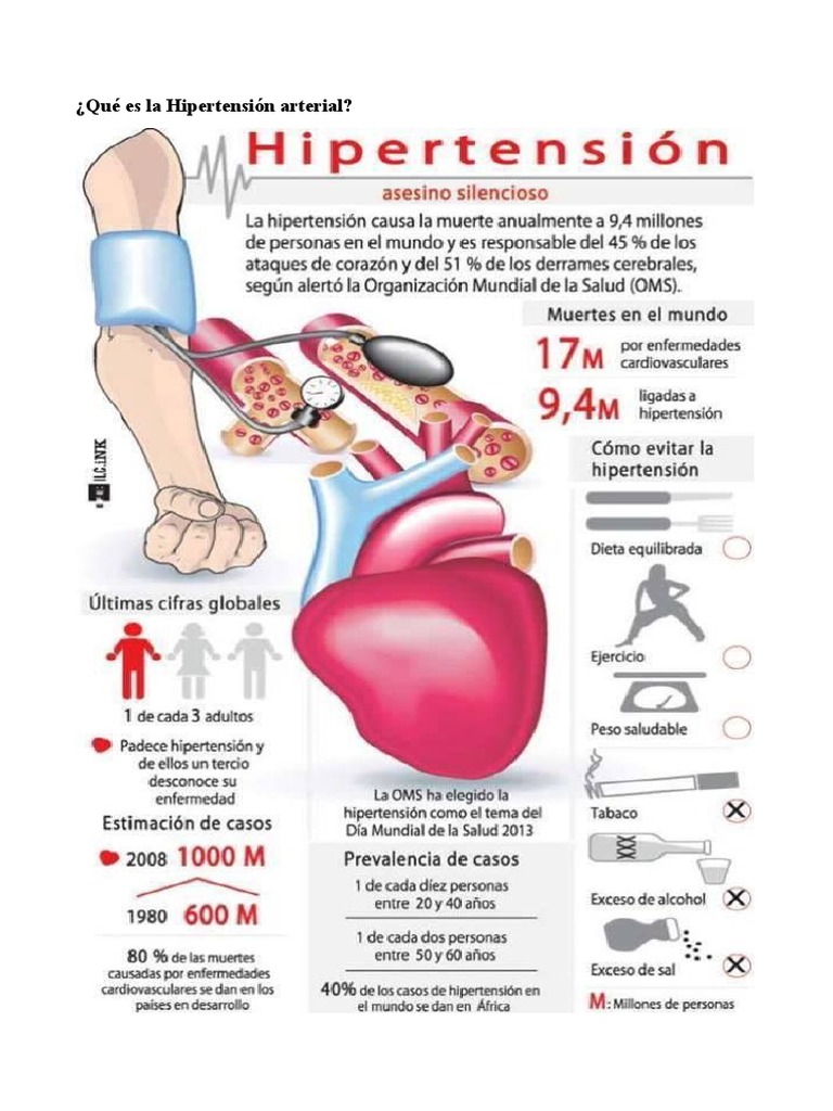 Qué Es La Hipertensión Arterial | PDF | Hipertensión | Presión sanguínea