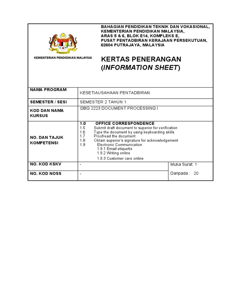 KP 2 Document Processing 1 | PDF
