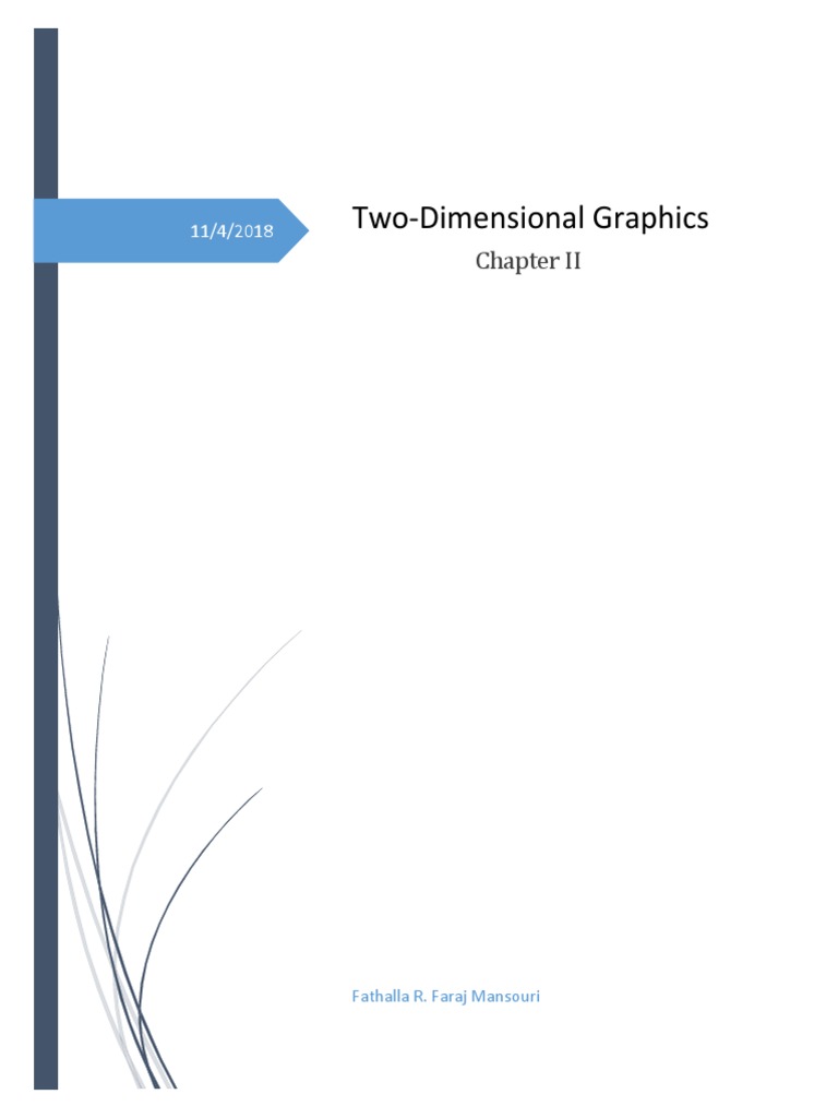 Two Dimensional Graphics | PDF