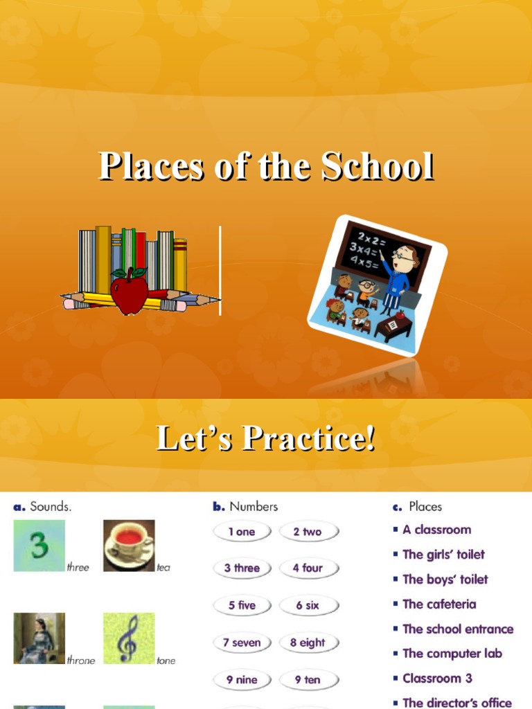 School Places | PDF | Career & Growth | Language Arts & Discipline