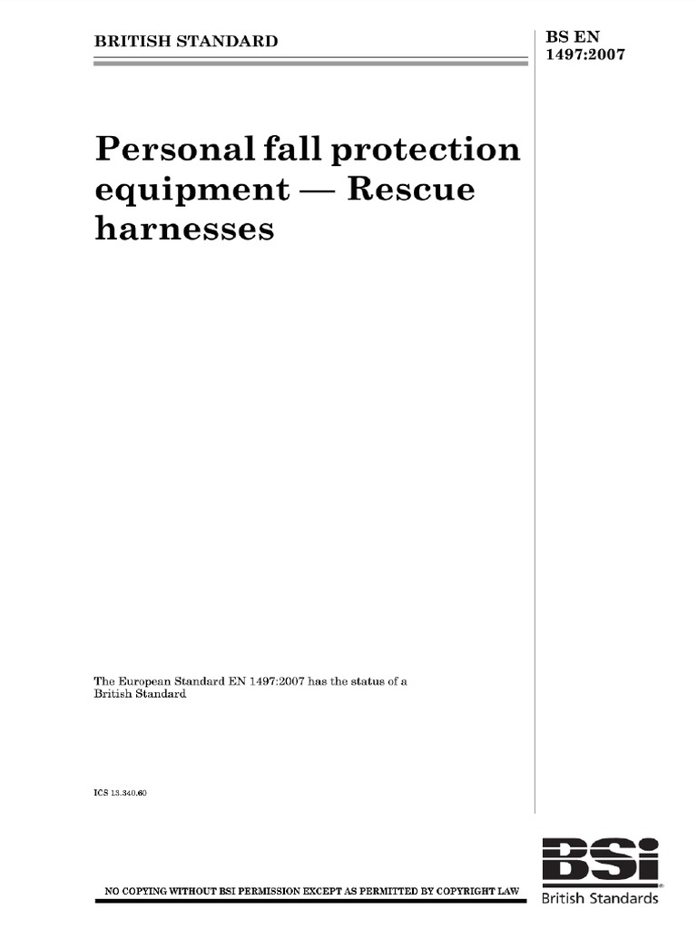 BS en 1497 2007 | PDF