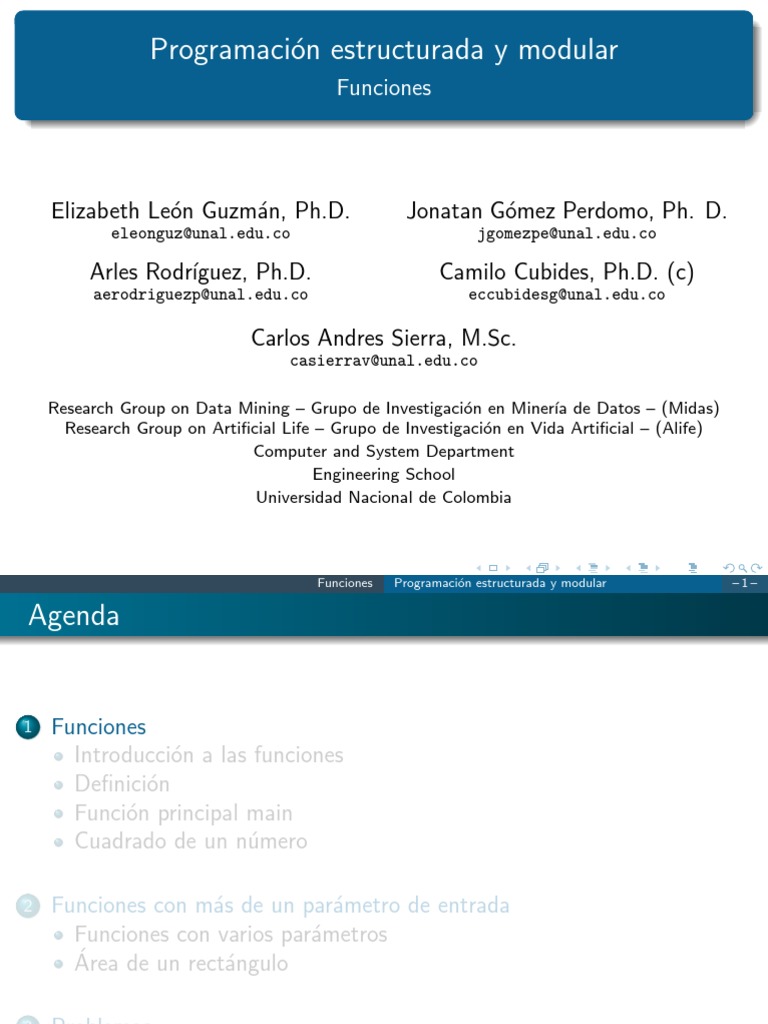 02a Funciones Java | PDF | Función (Matemáticas) | Parámetro ...