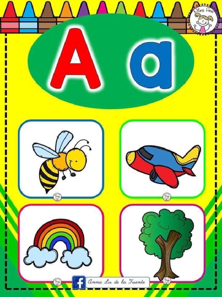 Abecedario Crayola | PDF