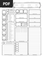 Coriolis - Character Sheet | PDF | Leisure Activities | Adventure Games