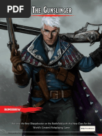Revised Gunslinger Class for D&D 5E | PDF | Ballistics | Projectile Weapons