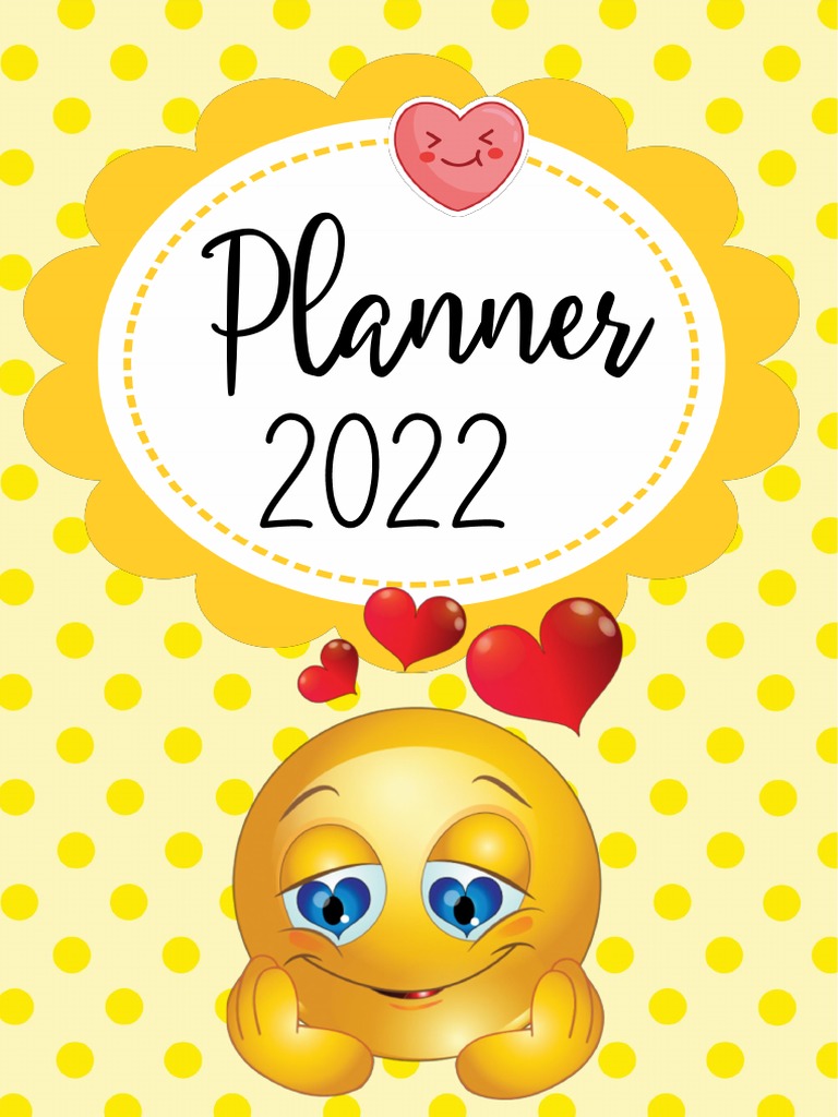Planner Emoji Gratuito | PDF