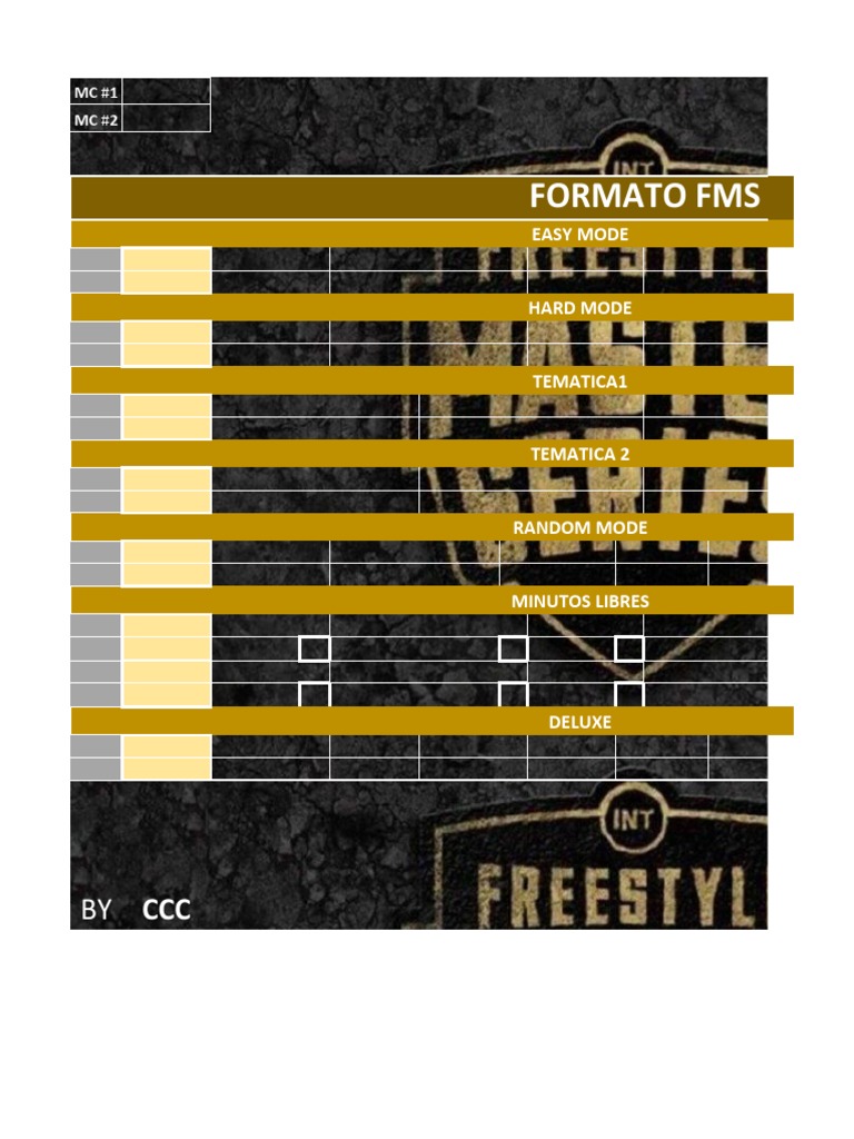 Formato FMS 2.0 | PDF