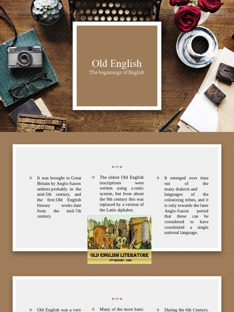 Old English: The Beginnings of English | PDF | English Language ...