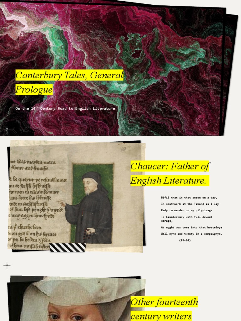 Canterbury Tales General Prologue | PDF