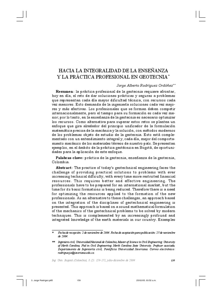 Articulo Jorge Alberto Rodriguez | PDF | Ingeniería | Fundación ...