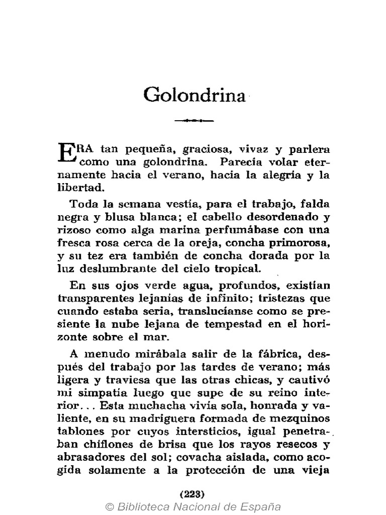 Golondrina Dolores Bolio | PDF