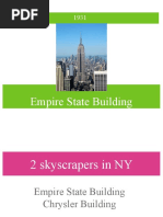 Empire State Building Facts | PDF | Buildings And Structures