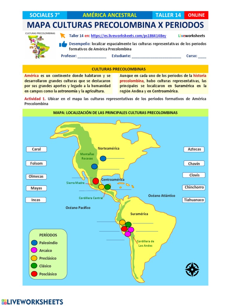 Culturas Precolombinas | PDF | Era precolombina | Américas