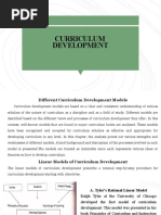 Model of Curriculum Development | PDF | Curriculum | Learning