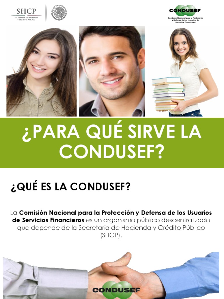 01 - para Que Te Sirve La Condusef | PDF | Tarjeta de crédito ...