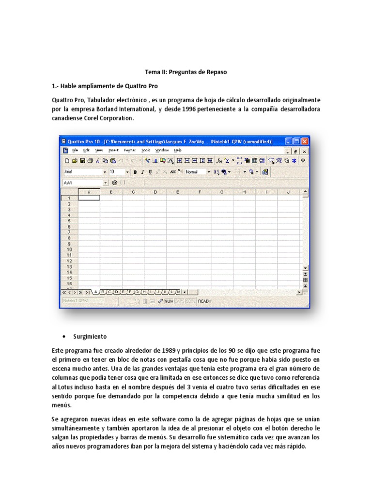 Tema II | PDF | Microsoft Excel | Ingeniería Informática
