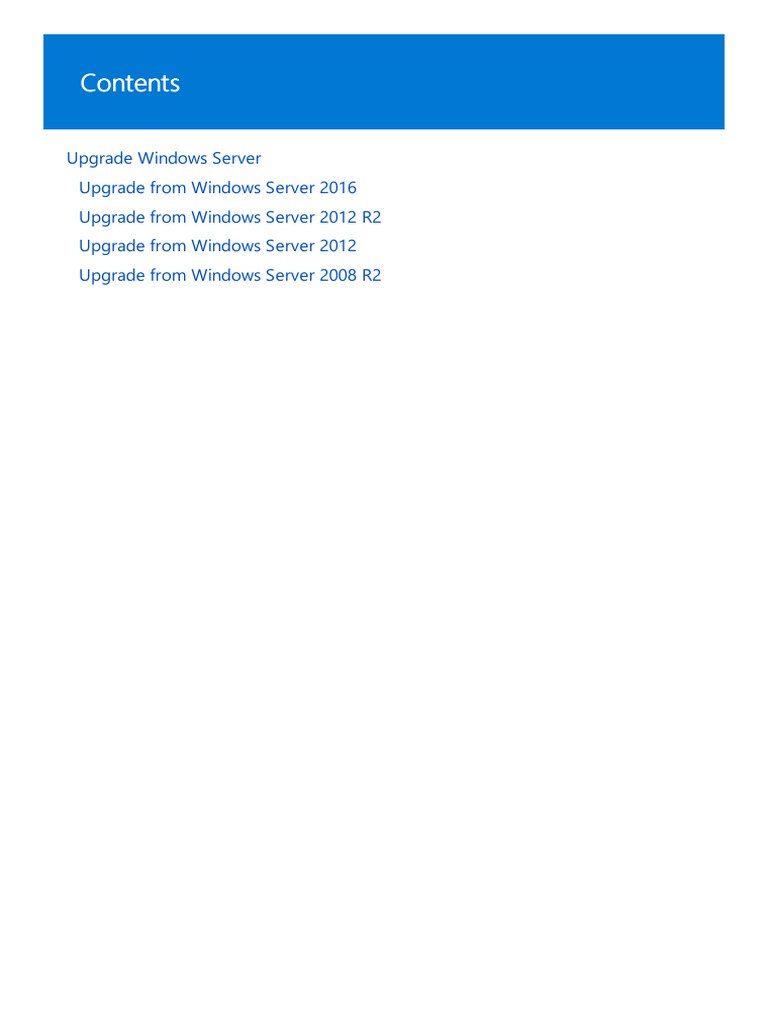 Upgrade Windows Server Upgrade From Windows Server 2016 Upgrade From ...