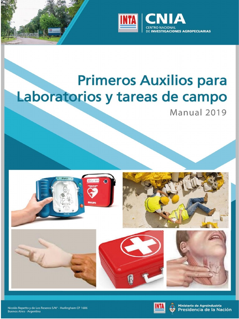Manual de Primeros Auxilios - 2019 - Inta Cnia | PDF | Primeros ...