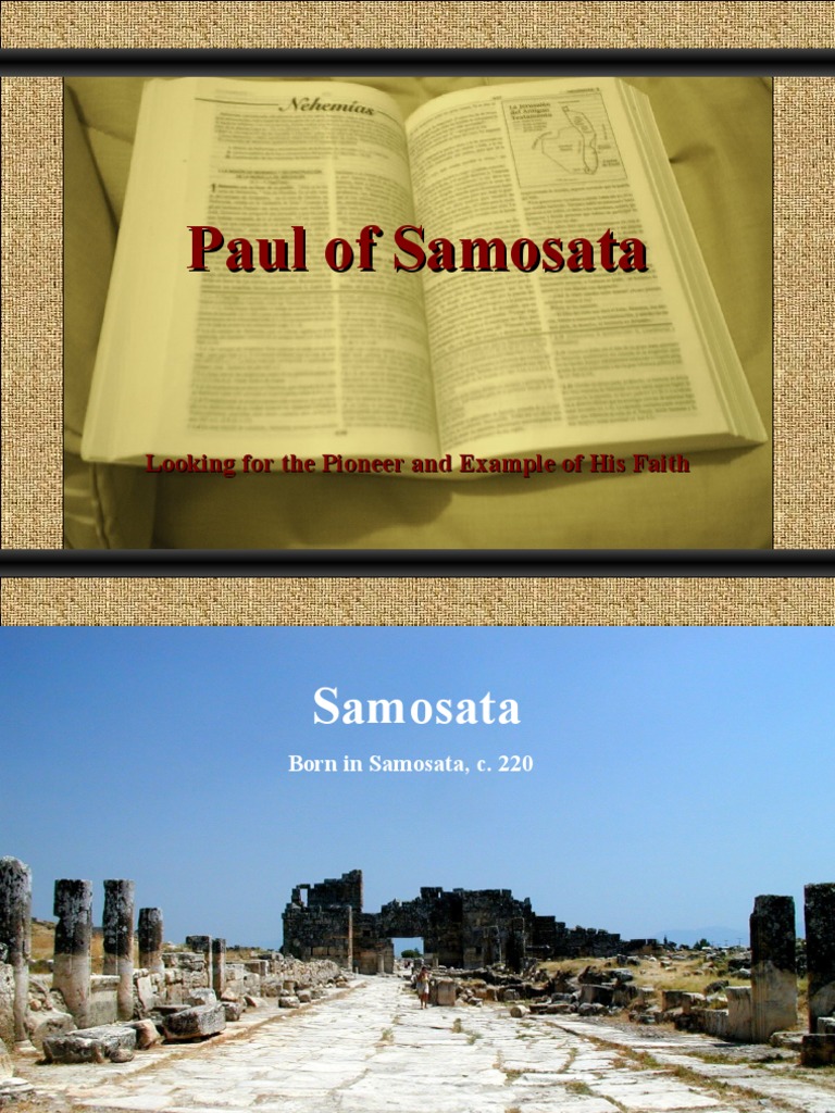 Paul of Samosata 2021 | PDF | Jesus | Logos (Christianity)