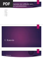 Presentación Multimedia Sobre Los Tipos de Programas Más Utilizados para Hacer Presentaciones ...