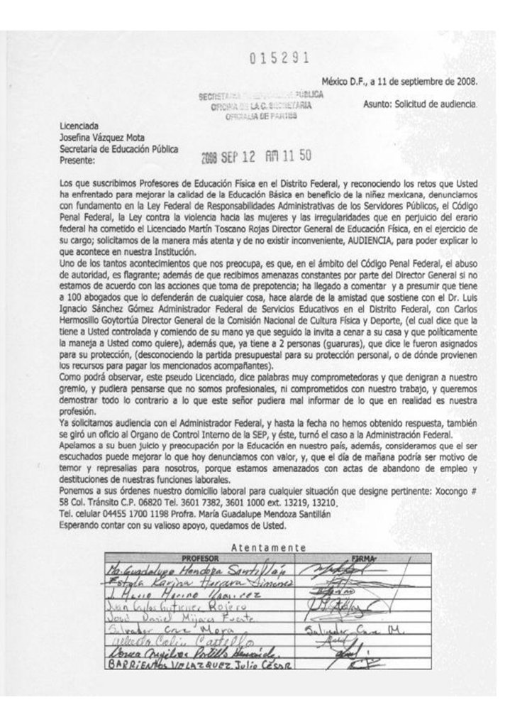 Denuncia A Martin Toscano | PDF