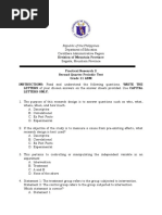 More Than 2000 Solved MCQs On Research Methods | PDF | Sampling ...