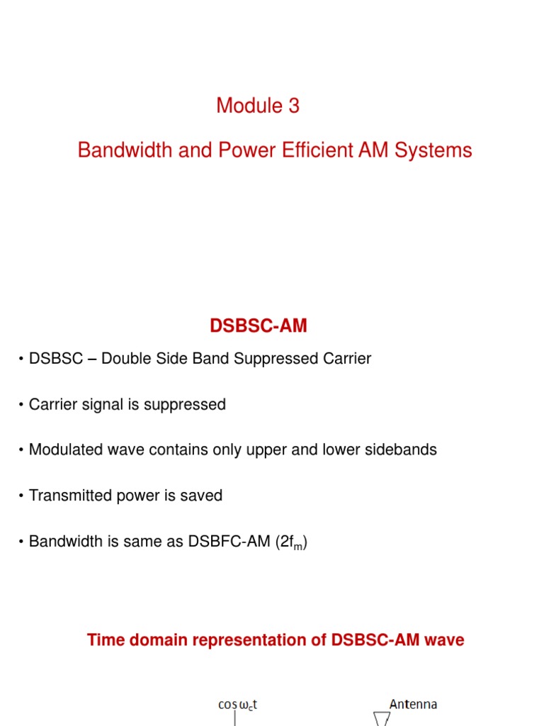 Bandwidth and Power Efficient AM Systems | PDF | Diode | Transformer