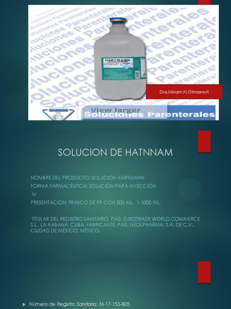Solución de Hartman | PDF | Insuficiencia cardíaca | Potasio