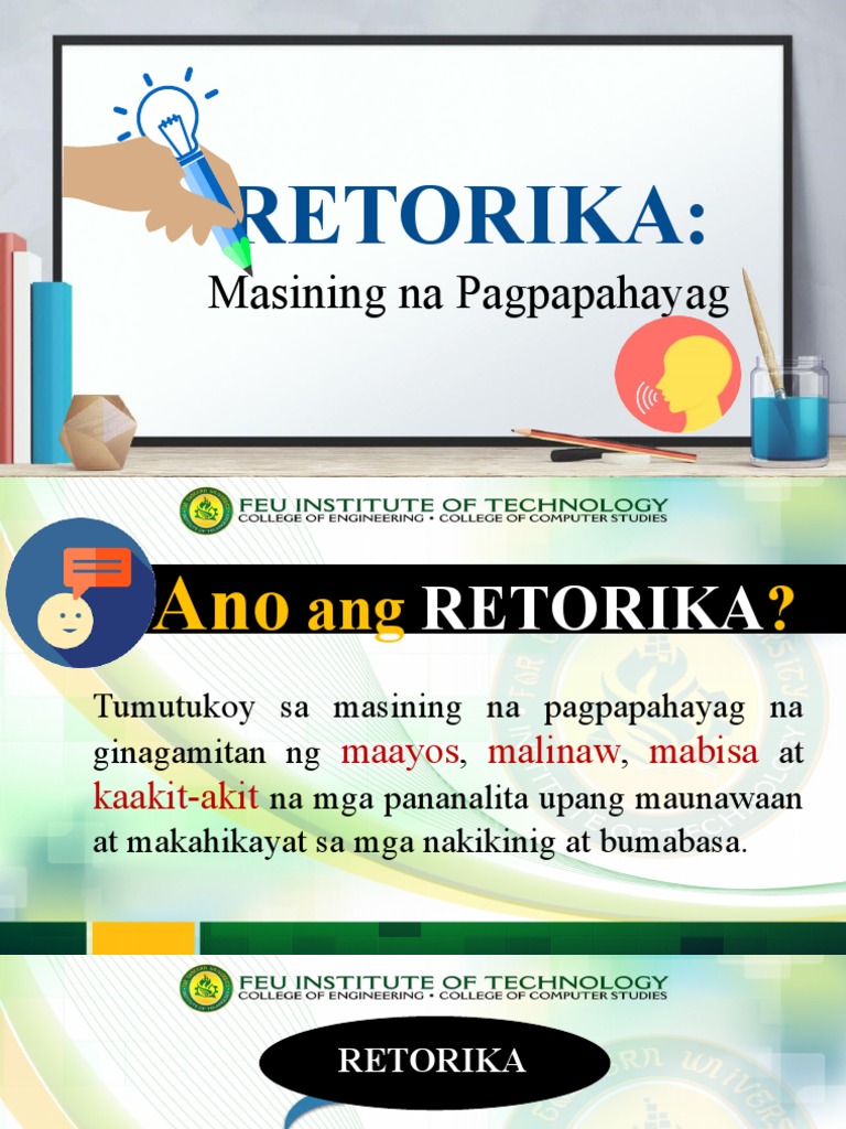 Modyul 1 - Kahulugan at Kasaysayan NG Retorika | PDF