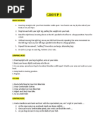 NAMSET: Exercise Instruction Guide | PDF | Human Nature | Learning