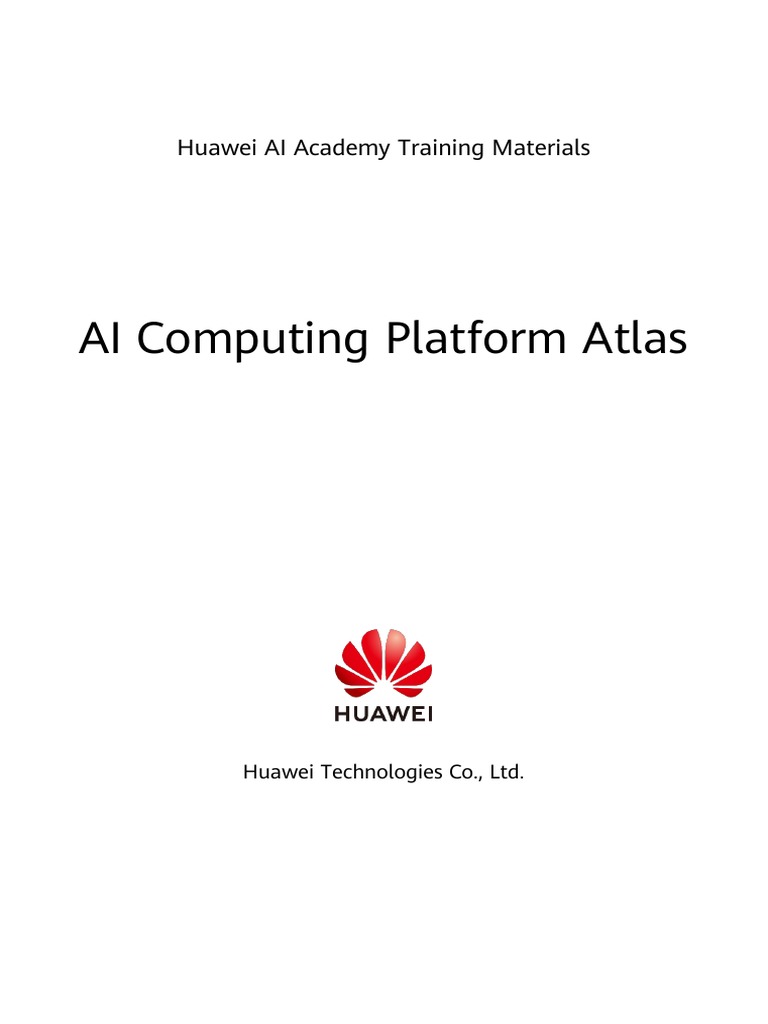 06 AI Computing Platform Atlas | PDF | Central Processing Unit ...