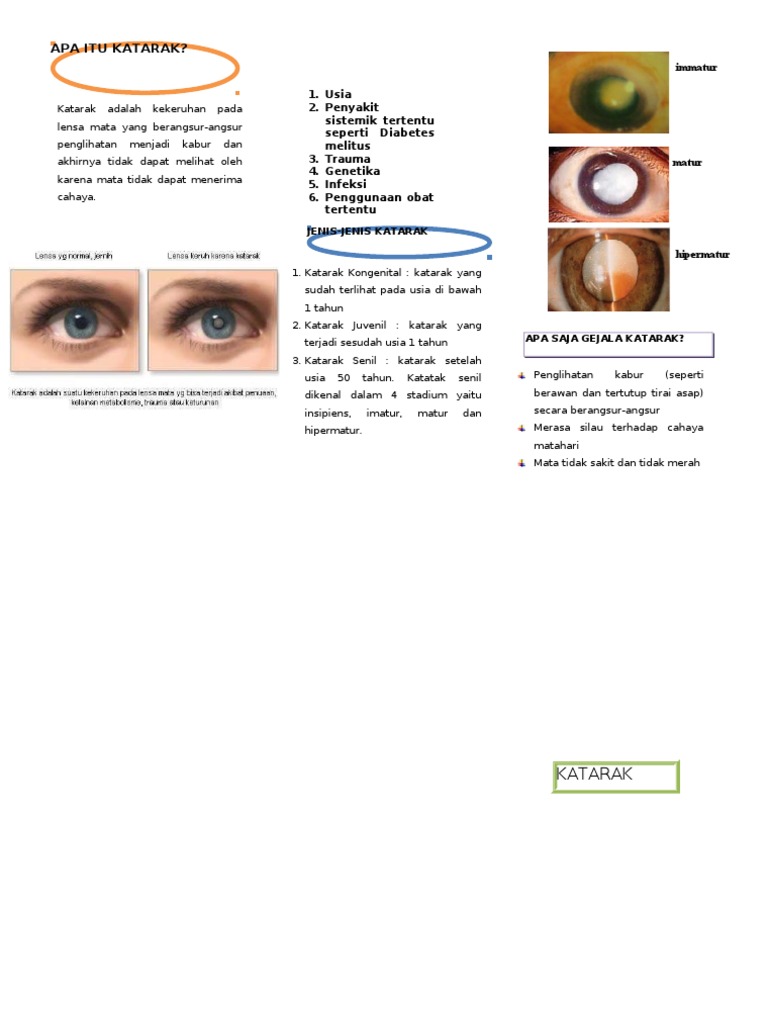 Leaflet Katarak Dikonversi | PDF
