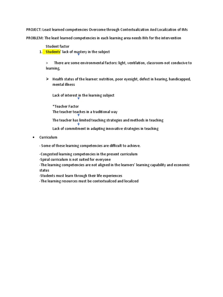 Problem Tree-Project Proposal | PDF