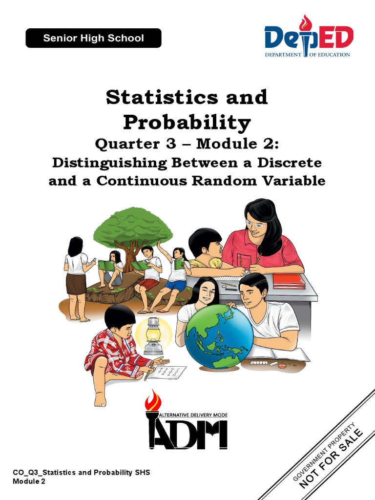 Statistics and Probability: Quarter 3 - Module 2 | PDF | Random Variable | Probability Distribution