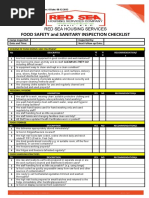 Locker Inspection and Cleaning Checklist | PDF | Home & Garden