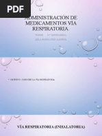 Administración de Medicamentos: Instilación e Inhalación | PDF ...
