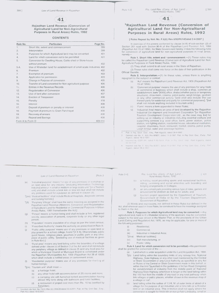 The Rajasthan Land Revenue Scan0041 | PDF
