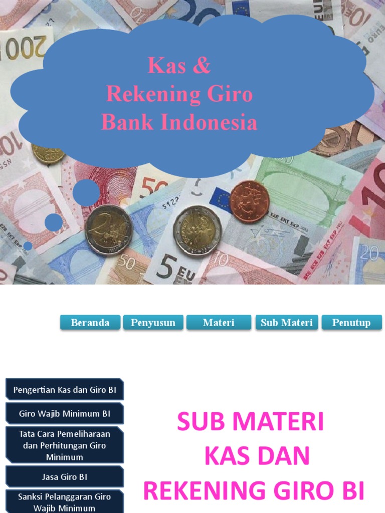 Kas Dan Rekening Giro Bank Indonesia | PDF