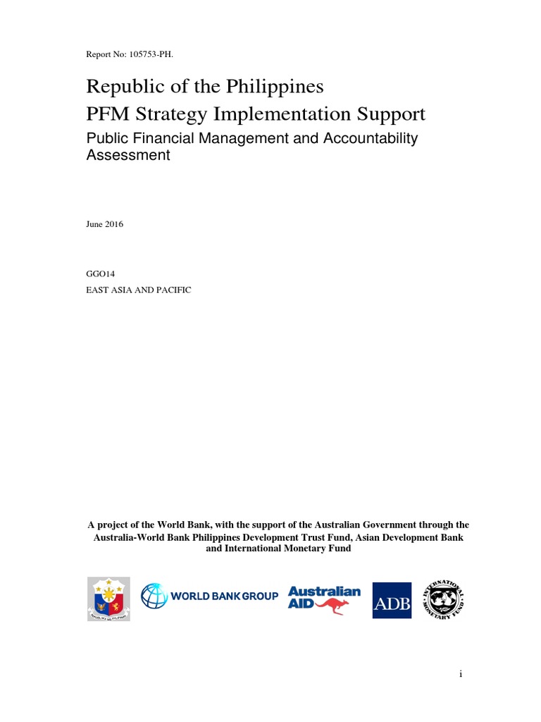 PEFA Assessment 2010 | PDF | Internal Control | Audit