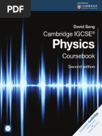 TextbookCambridge IGCSE Physics 4th Edition Hodder - Optimized | PDF