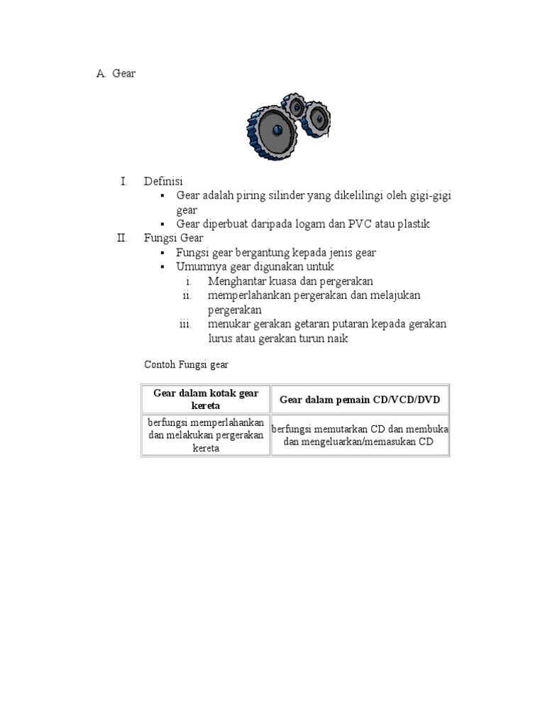 Gear | PDF