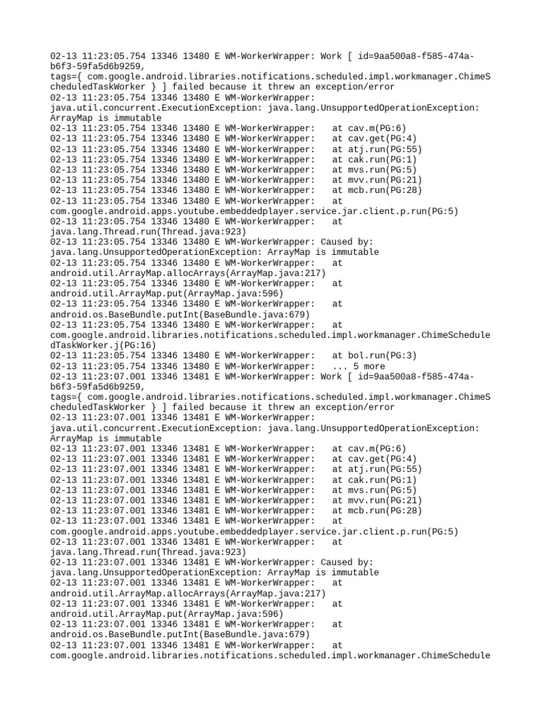 Log | PDF | Java (Programming Language) | Systems Engineering