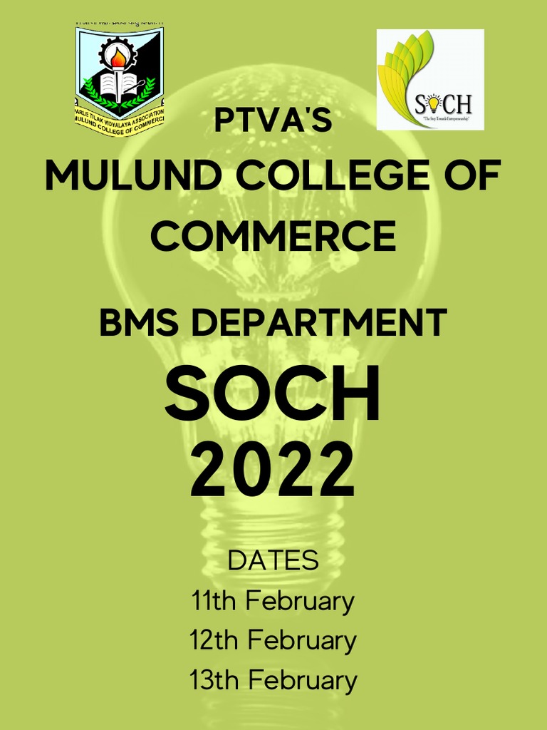 Soch Brochure - 2022 | PDF