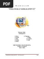Makalah Hardware, Software, Dan Brainware Komputer | PDF
