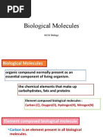 IGCSE Biology Chapter 4: Biological Molecules | PDF | Carbohydrates ...