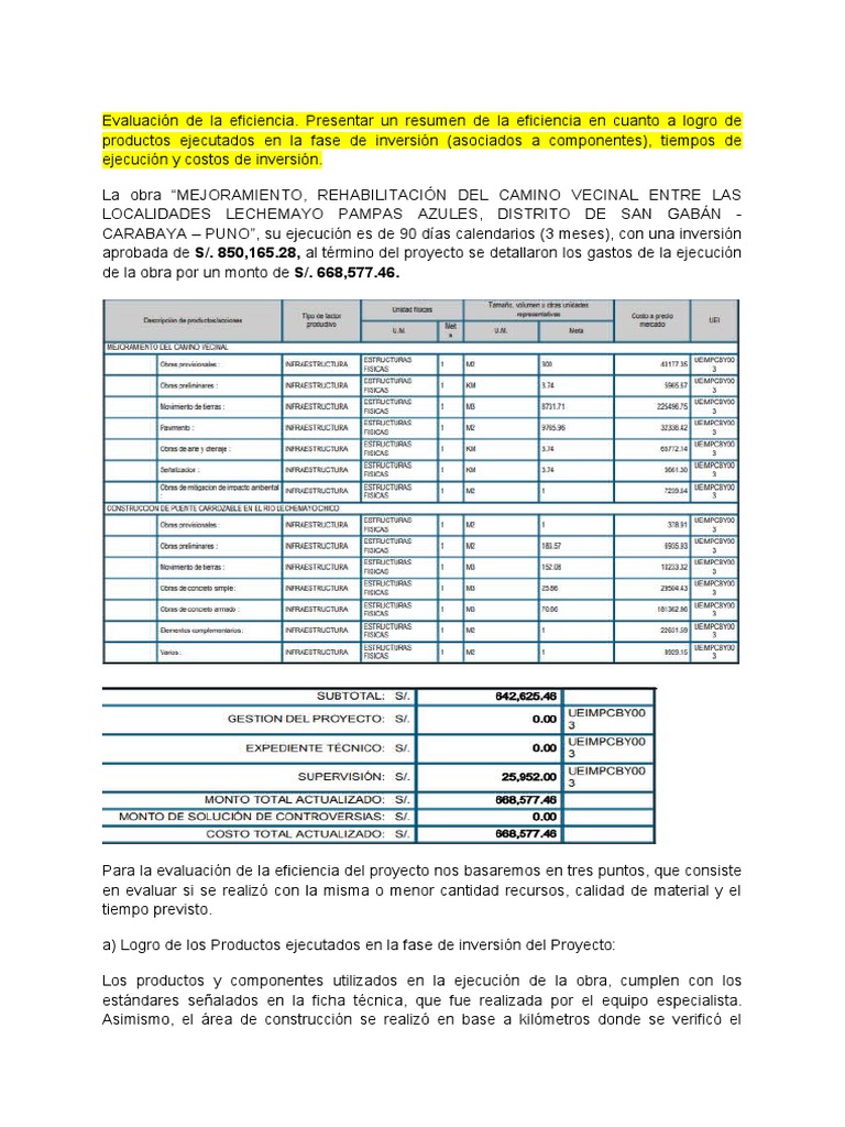 Avance Ta2 GPP | PDF | Presupuesto | Evaluación