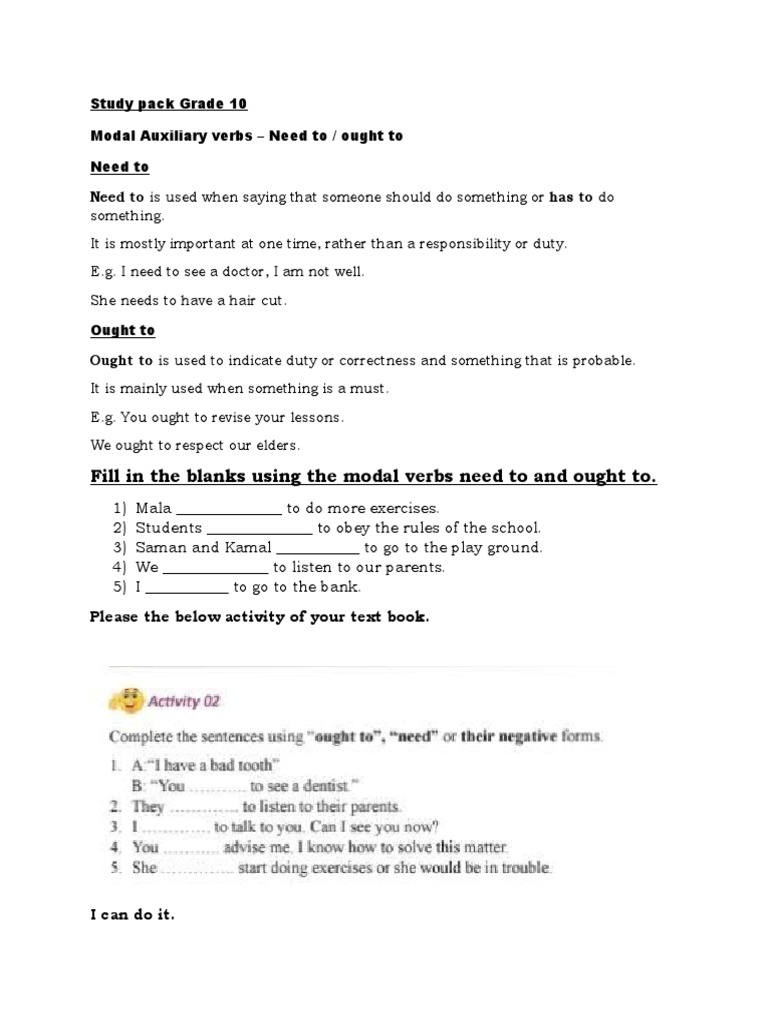 Study Pack Grade 10 | PDF