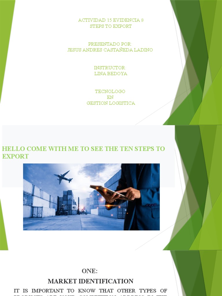 Ten Steps to Successful Exporting | PDF | Value Added Tax | Supply ...