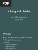 Computer Graphics - Shading | PDF | Shader | Rendering (Computer Graphics)