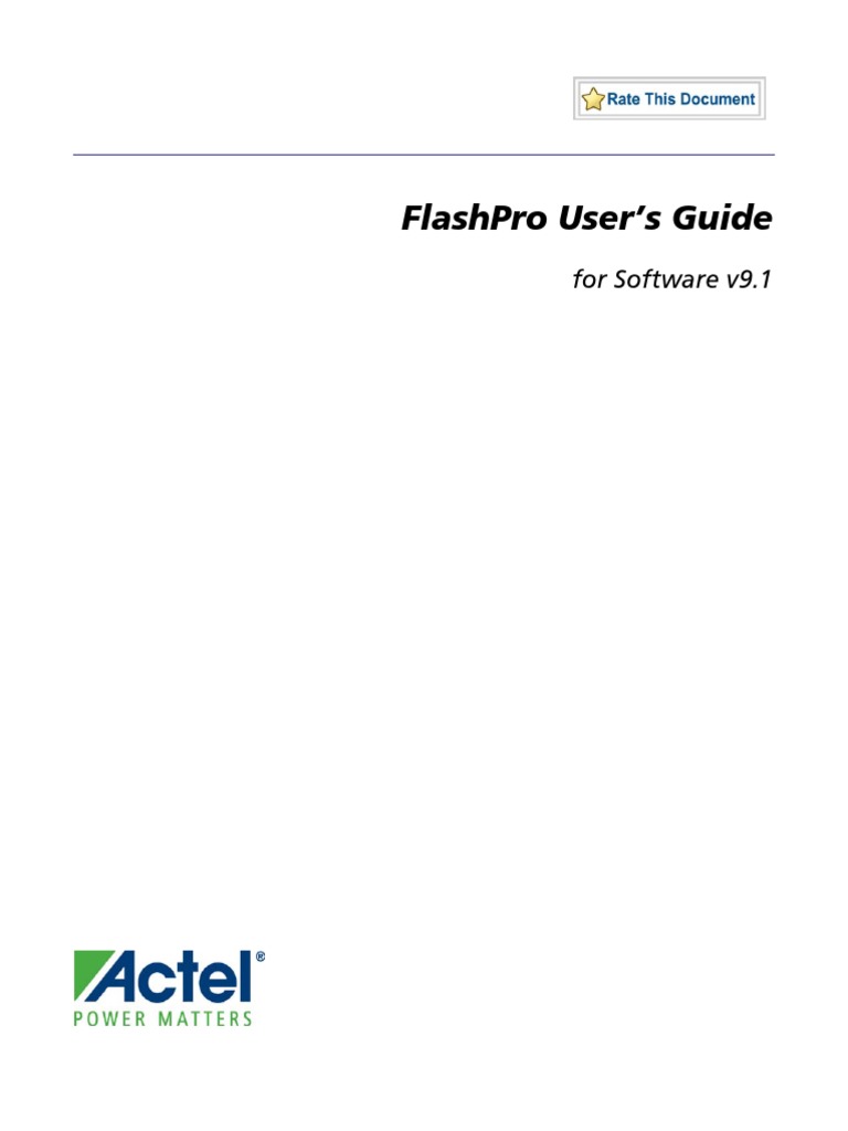 Flashpro Ide Ug | PDF | Field Programmable Gate Array | Computer Programming